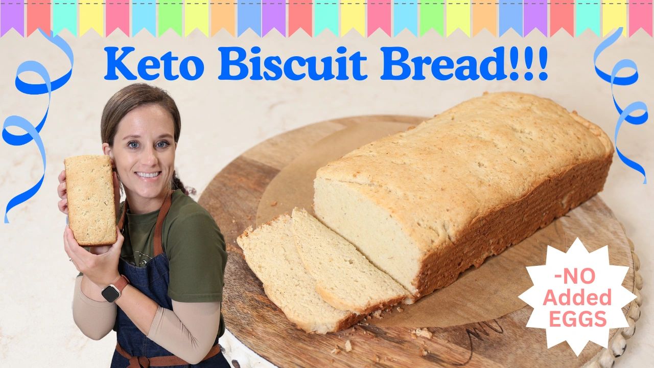 Keto Biscuit Bread Loaf!